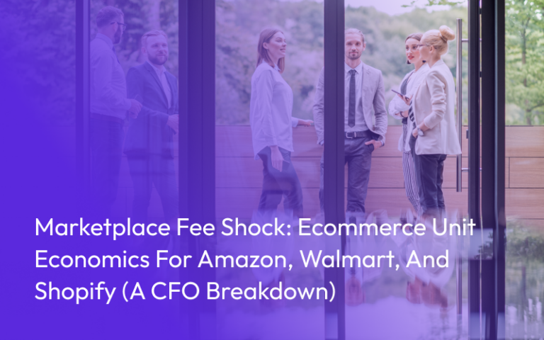 Ecommerce unit economics: fee shock math for sellers